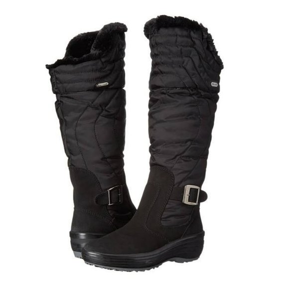 Pajar | Shoes | Pajar Womens Black Natasha Faux Fur Lined Waterproof ...